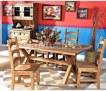 Decoracion de interiores estilo rustico: Comedor