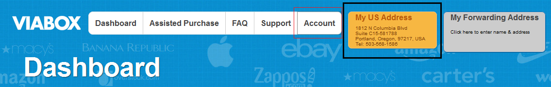 CARA MUDAH MENDAFTAR DI VIABOX: LAYANAN PENERUS PAKET DARI AMERIKA KE ...