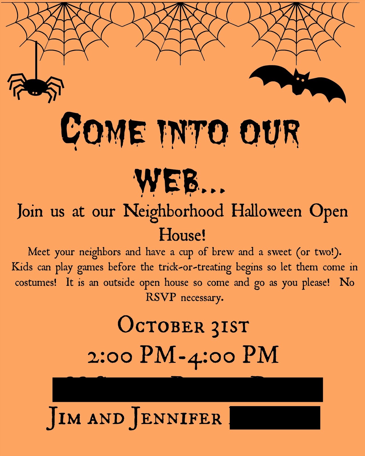 How To Host A Neighborhood Open House | Days of Chalk and Chocolate