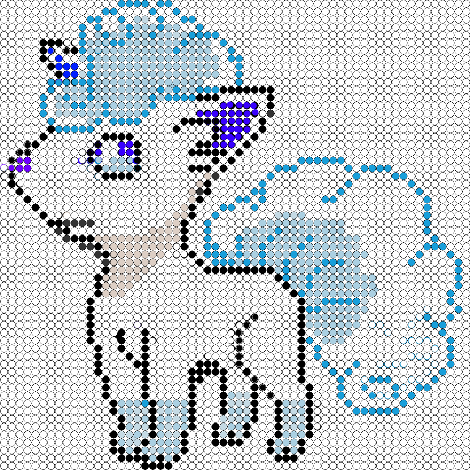 goupix.png (1600×1600) | Pixel art pokemon, Point de croix pokemon ...