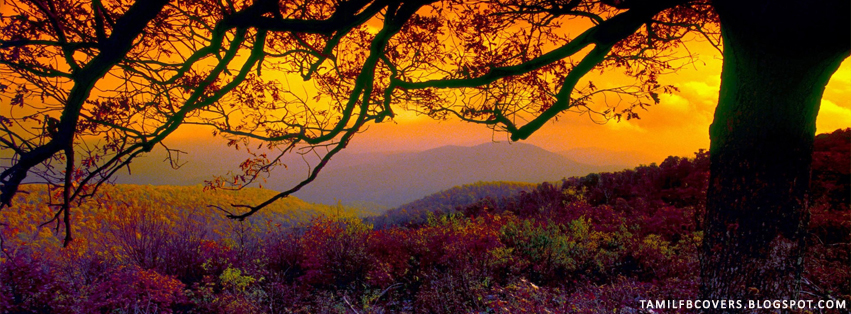 My India FB Covers: Colourful Horizon - Nature FB Cover
