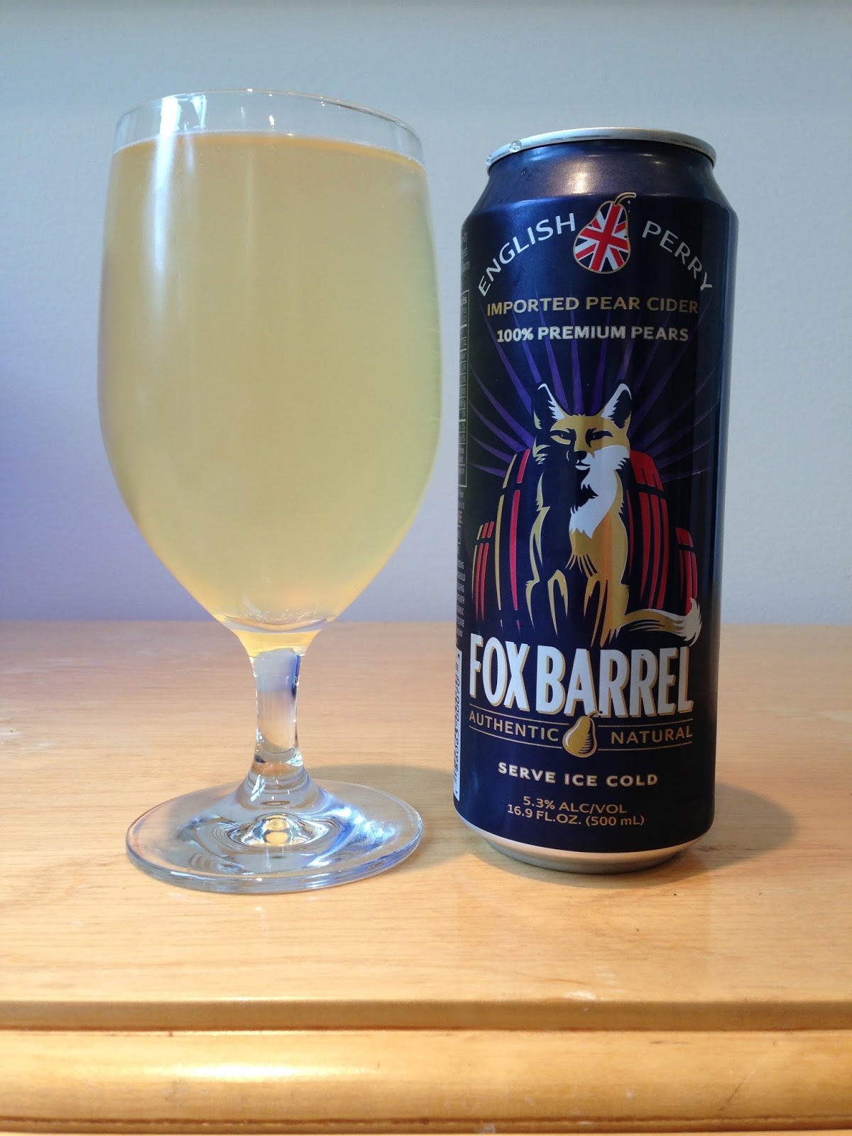 The Best Beer Blog: Fox Barrel English Perry