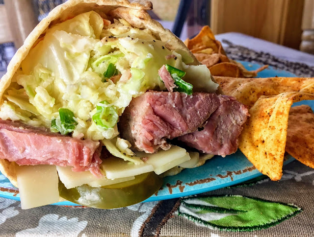 Food Fitness by Paige: Corned Beef Wraps