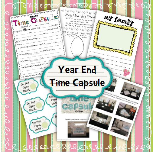 Simply Sweet Lessons: New Year's Time Capsule Family Activity