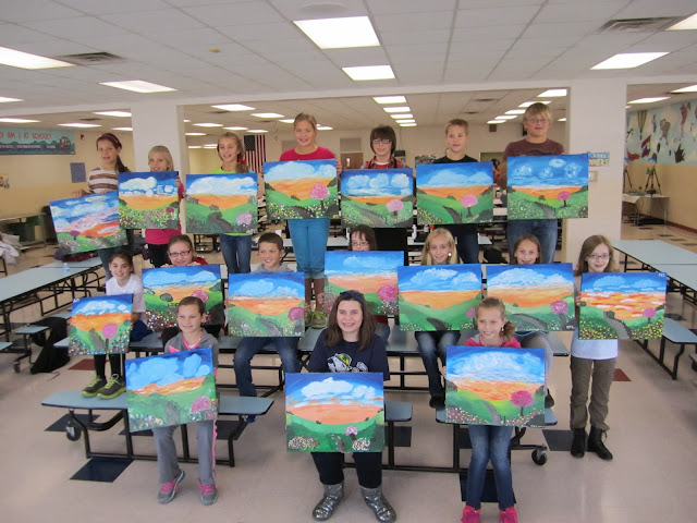 Lake and Hartville Elementary Art: COOKIES & CANVAS Lake Elementary ...