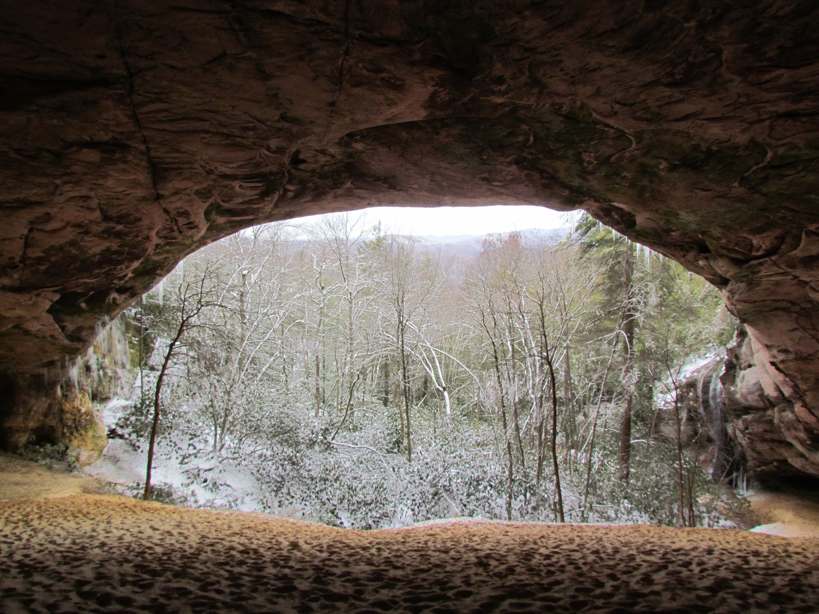 Out in the Stiks: Sand Cave and White Rocks Revisted