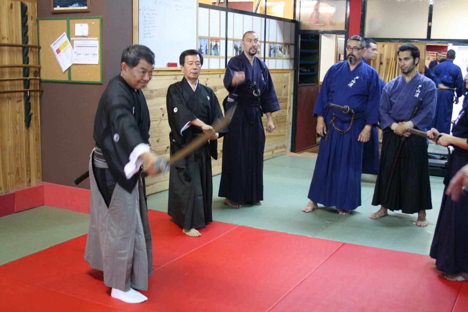 Ken-Zen Dojo: Seminario Internacional de Toyama Ryu Battô-jutsu