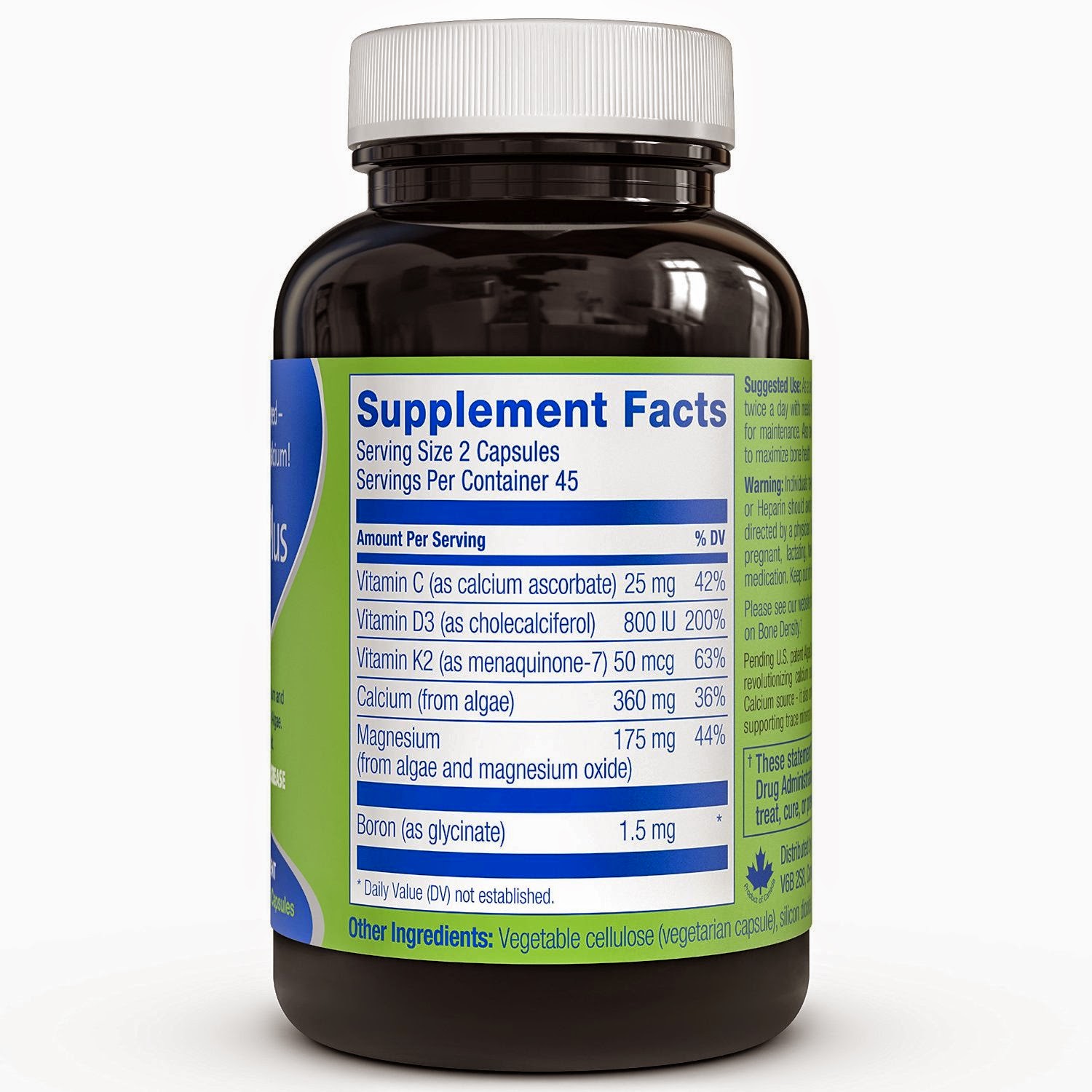 GlamRiver: AlgaeCal Plant Sourced Calcium Review + Giveaway