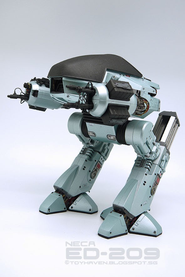 toyhaven: Review NECA Robocop 10-inch tall ED-209 Robot Action Figure ...
