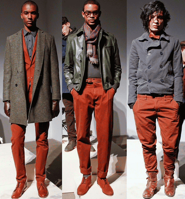 Men's Fashion: Fashion Colours for Men – Autumn / Winter 2013
