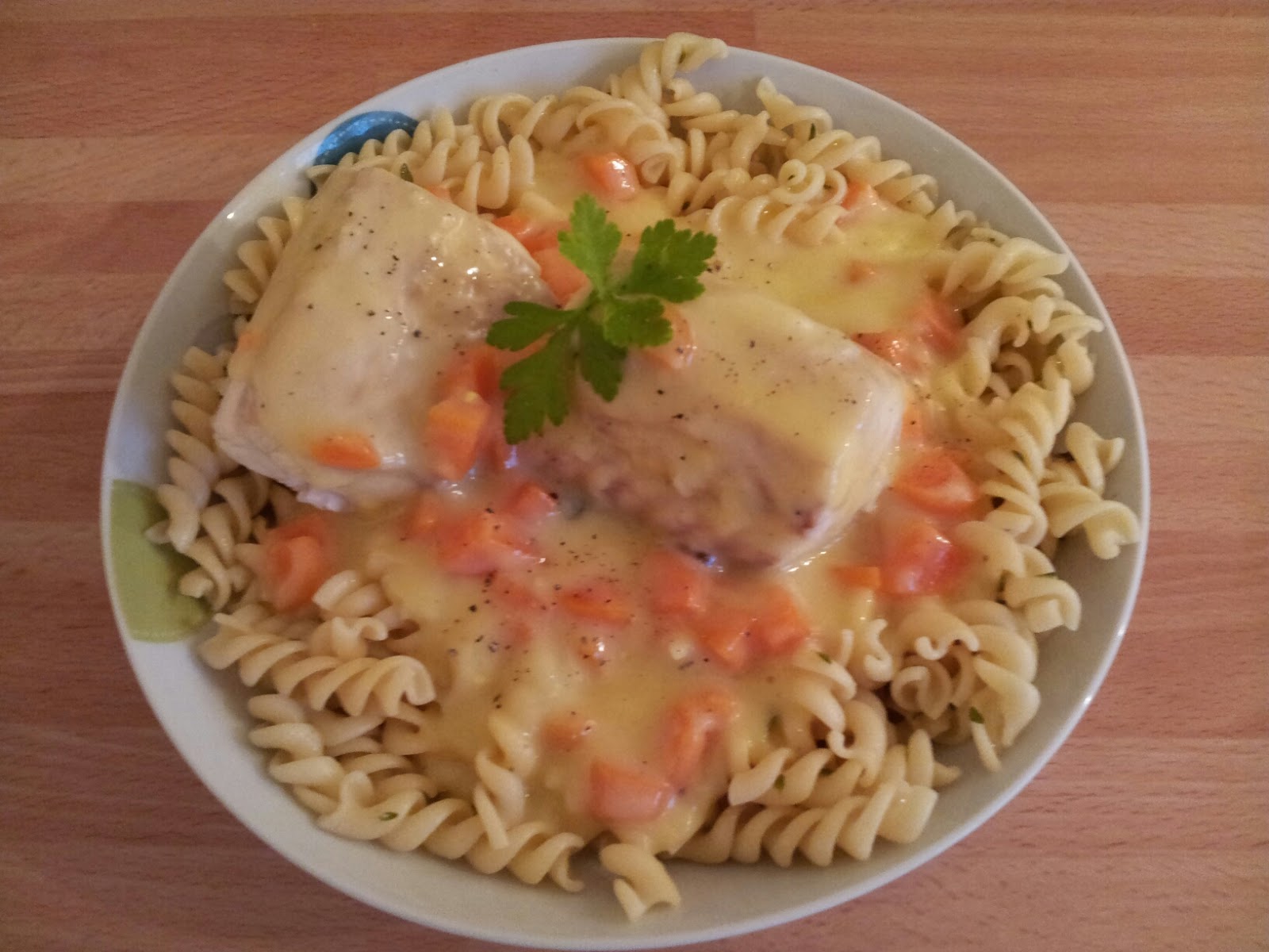 Récréation en cuisine: Saumonette façon blanquette