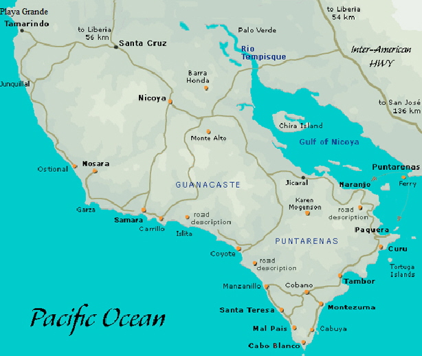 Costa Rica Touring : Day 7. To Manuel Antonio.