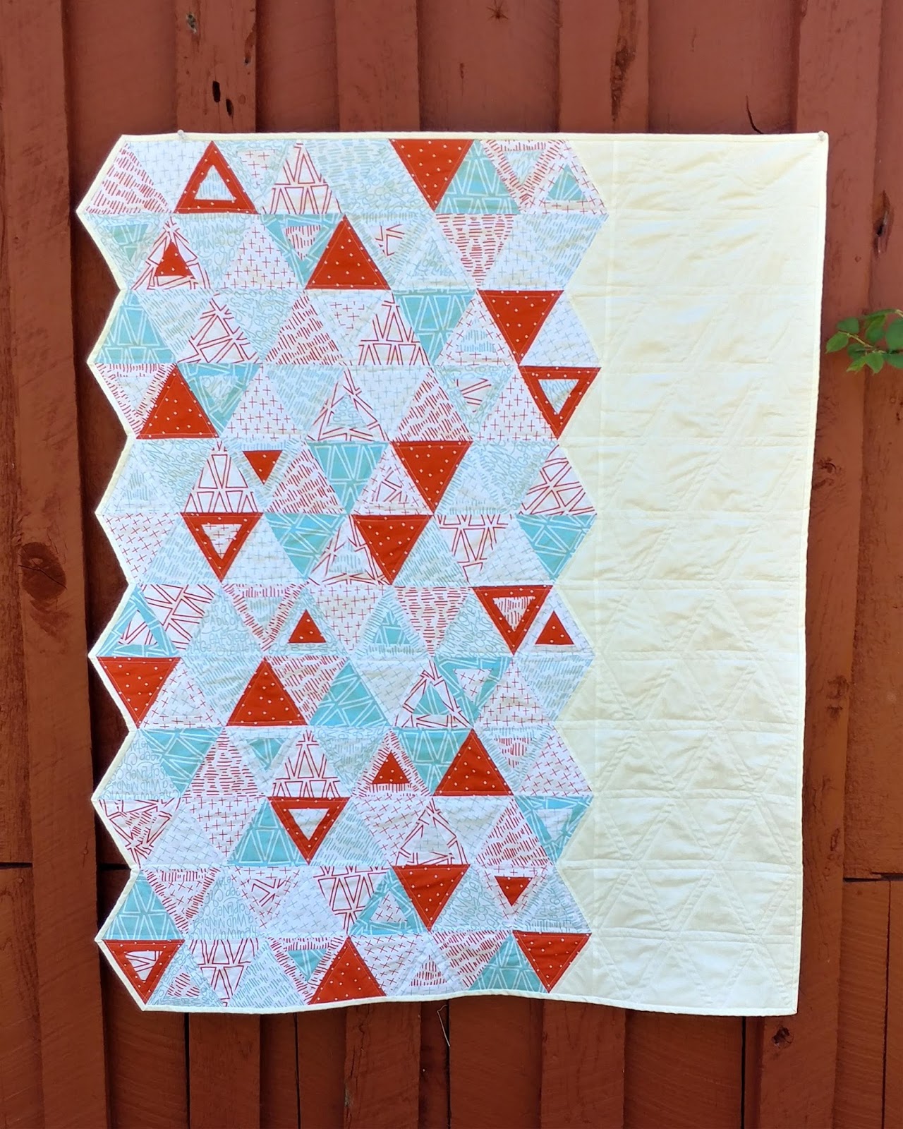 Slice of Pi Quilts: Rough Around the Edges Quilt