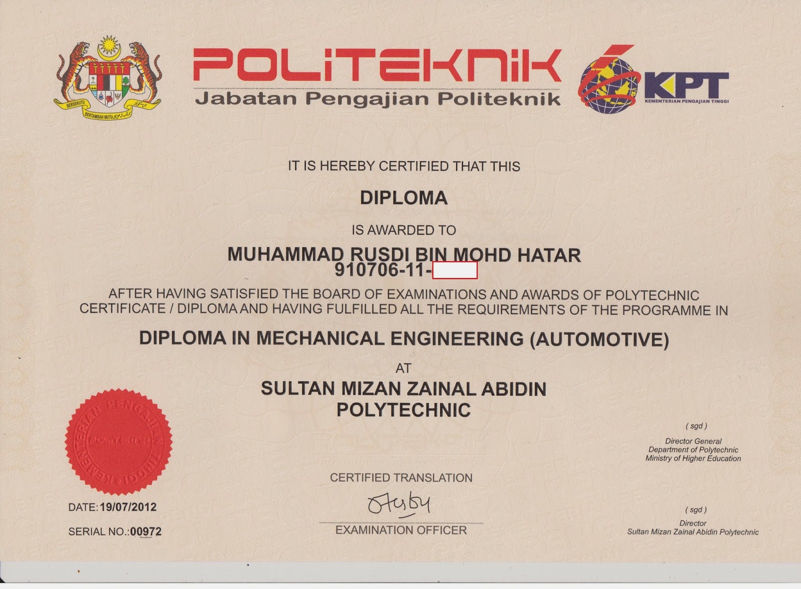 My Life just a siMple Plan..: my certificates