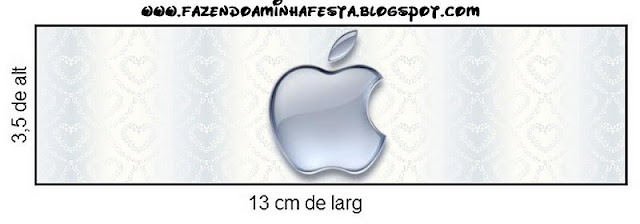 Apple Party: Free Printable Invitations and Candy Bar Labels. - Oh My ...