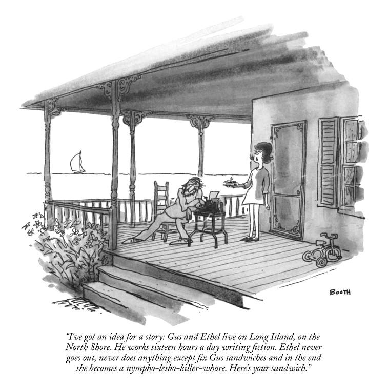 Bado's blog: New Yorker Cartoonist George Booth