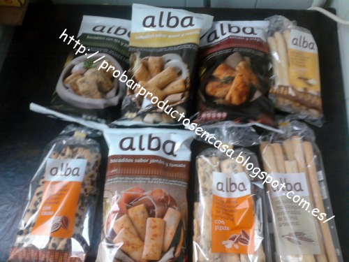 Productos Alba - Probar productos en casa
