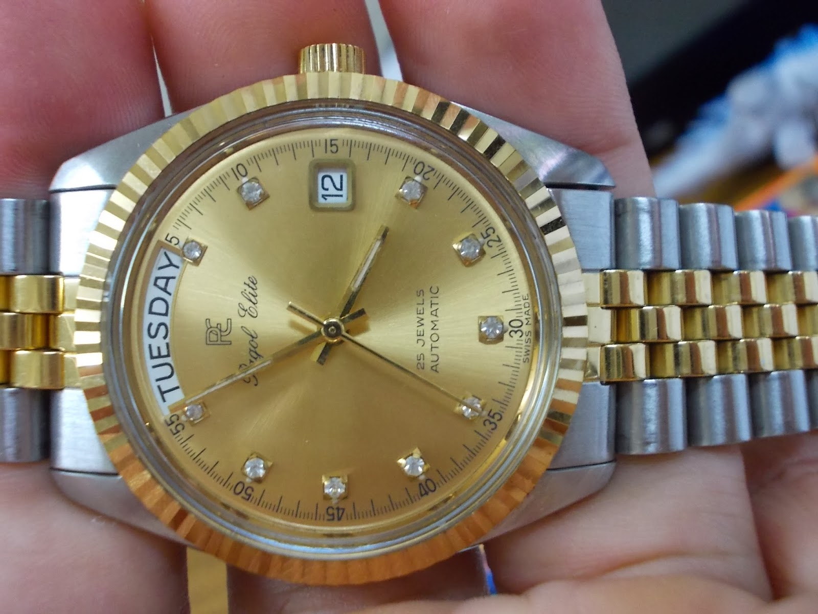 vintage watches: Pagol Elite New Old Stock RM1200 sold