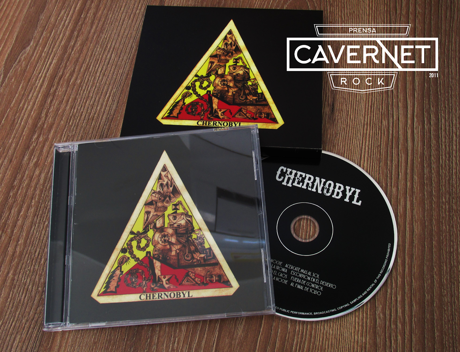 CAVERNET ROCK: CHERNOBYL “CHERNOBYL” CD (2018) – Reseña