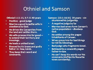 Jesus Christ--Soon2Come: Relationships Do Matter! Othniel and Samson