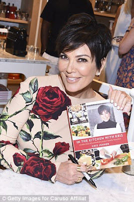 Photos: Kris Jenner Stuns In Rose-patterned Dress To Sign Copies Of Her ...