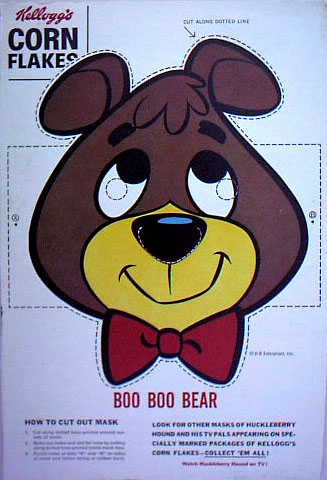 Masketeers Printable Masks: Cool Retro Cereal Box Masks From Years Ago!