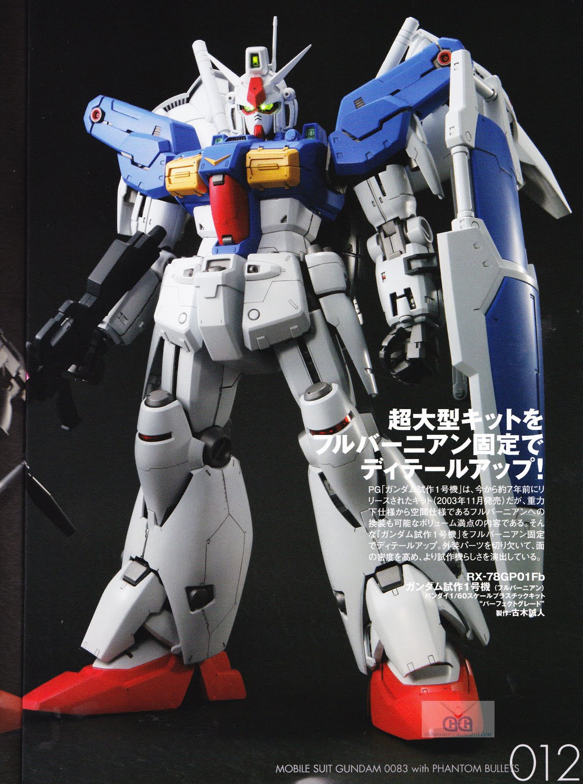 GUNDAM GUY: RX-78GP01Fb Gundam GP01Fb - Mobile Suit Gundam 0083 w ...