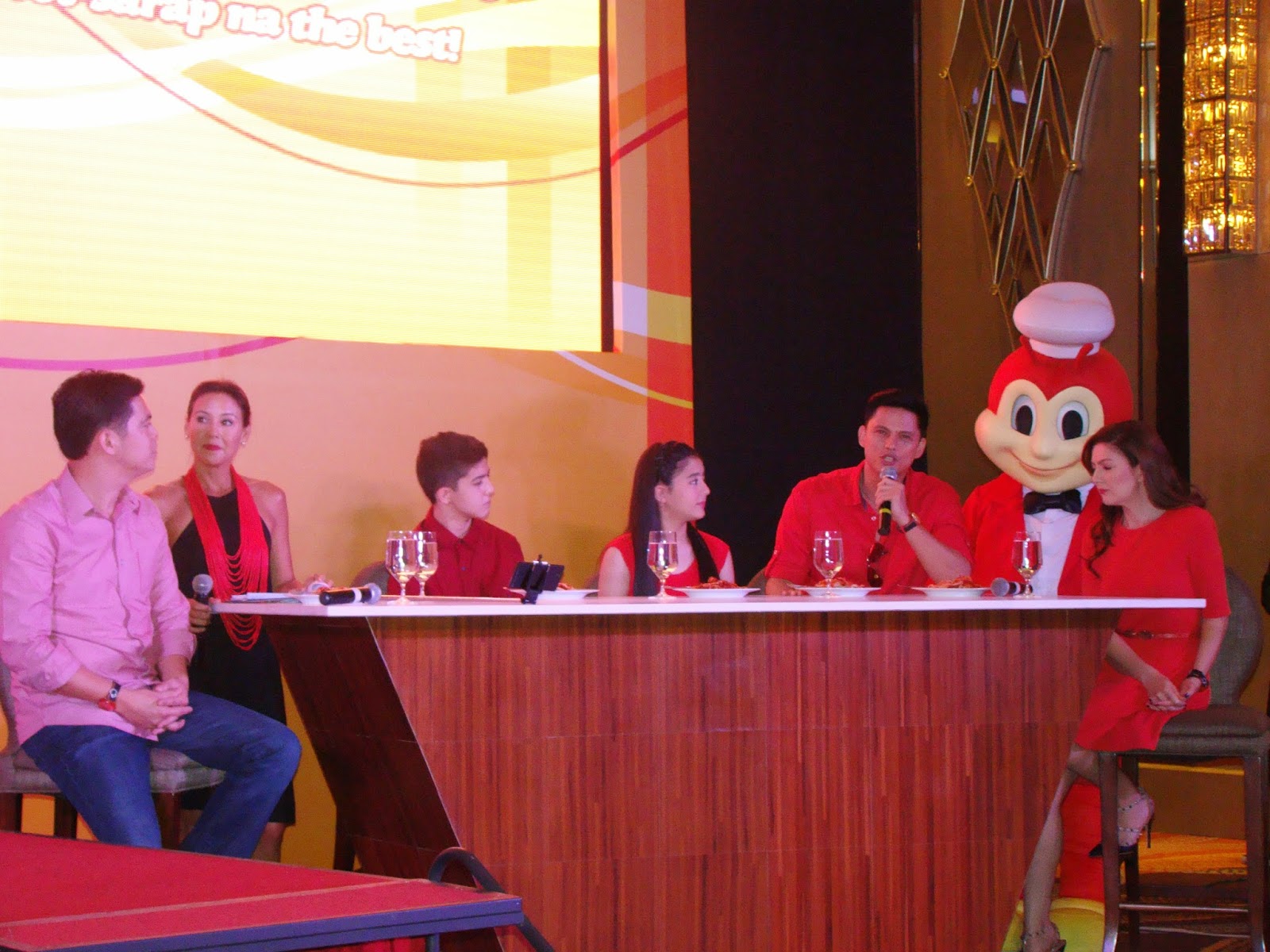 Legaspi Family is the newest endorser of Jolly Spaghetti