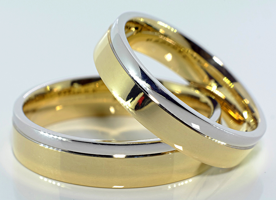 Verighete din aur - Model v00001 - Bijuterii din aur by Saeid