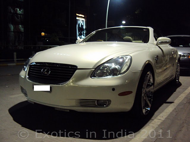Exotics In India: Lexus SC 430 – Bangalore