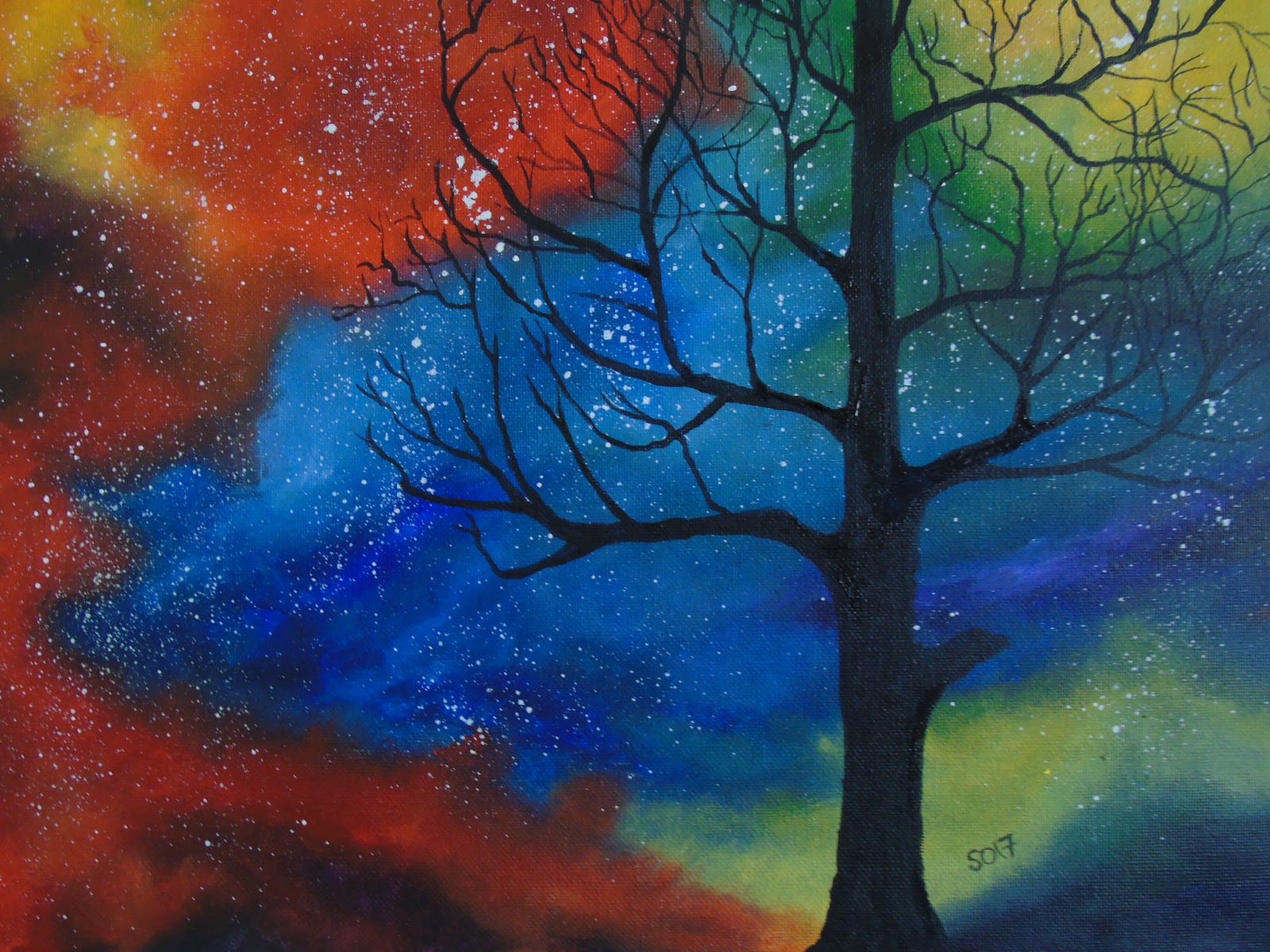 Supercosmic Art: Tree Of Enlightenment