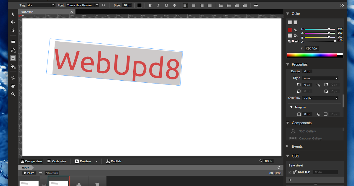 Google Web Designer Available For Linux ~ Web Upd8: Ubuntu / Linux blog