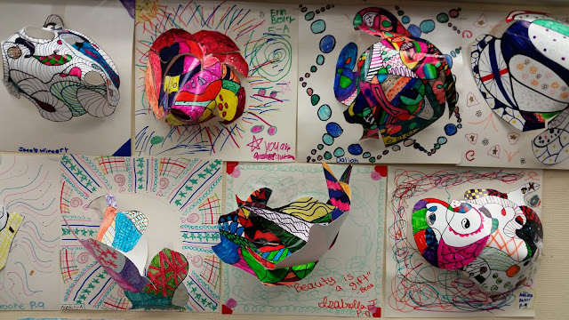 The David Lubin Art Studio: Take a line for a walk