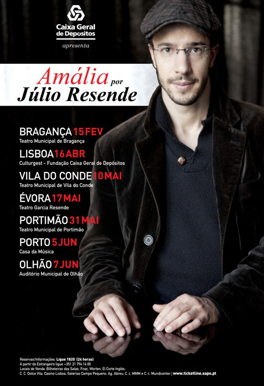 Santos da Casa: JÚLIO RESENDE EM TOUR