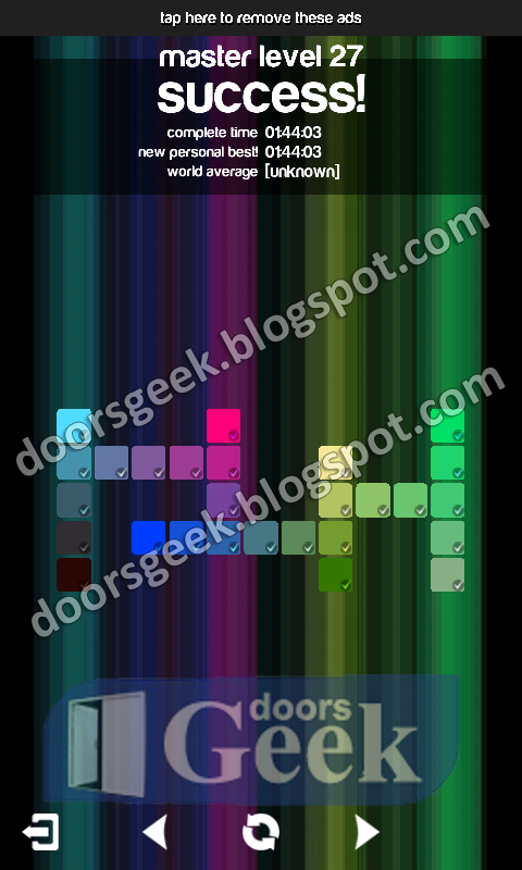 Blendoku [Master] Level 27 ~ Doors Geek