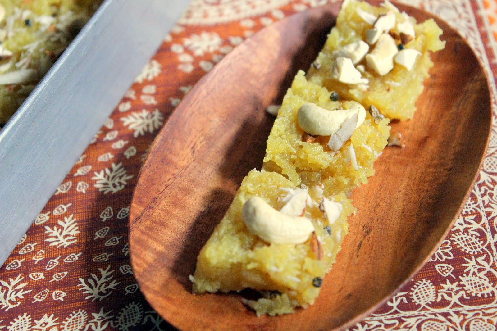 AnnaParabrahma: Sev Barfi or Singhar Ji Mithai