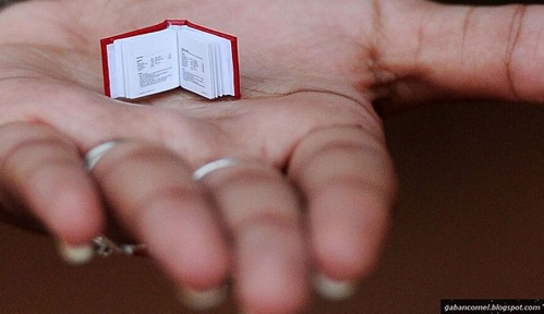 Buku Resepi Paling Kecil di Dunia - Gaban Comel
