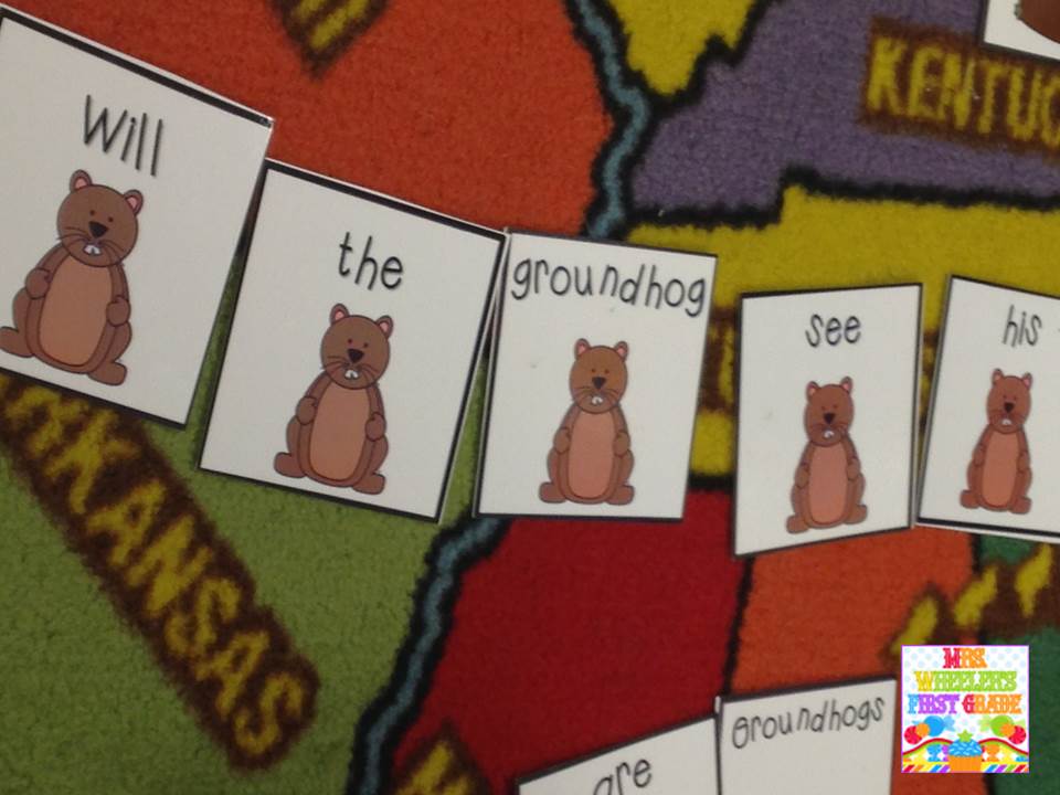Mrs. Wheeler's First Grade Tidbits: Groundhog Day Fun!