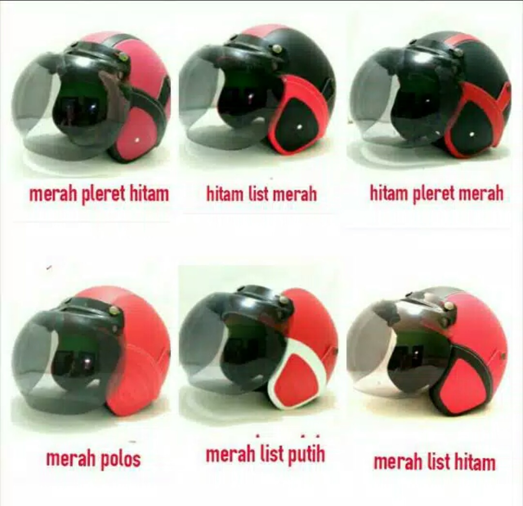 jual helm bogo malang murah: HELM RETRO BOGO KULIT CLASIC Banyak ...