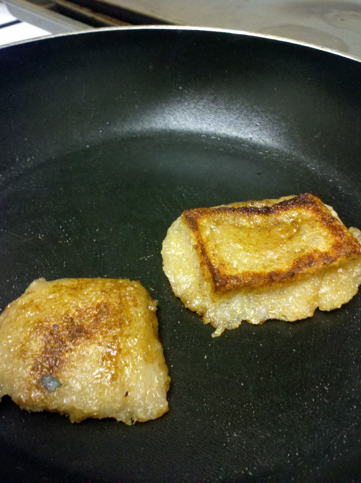 So There.: Hoisin Glazed Brown Rice Mochi with Roasted Edemame