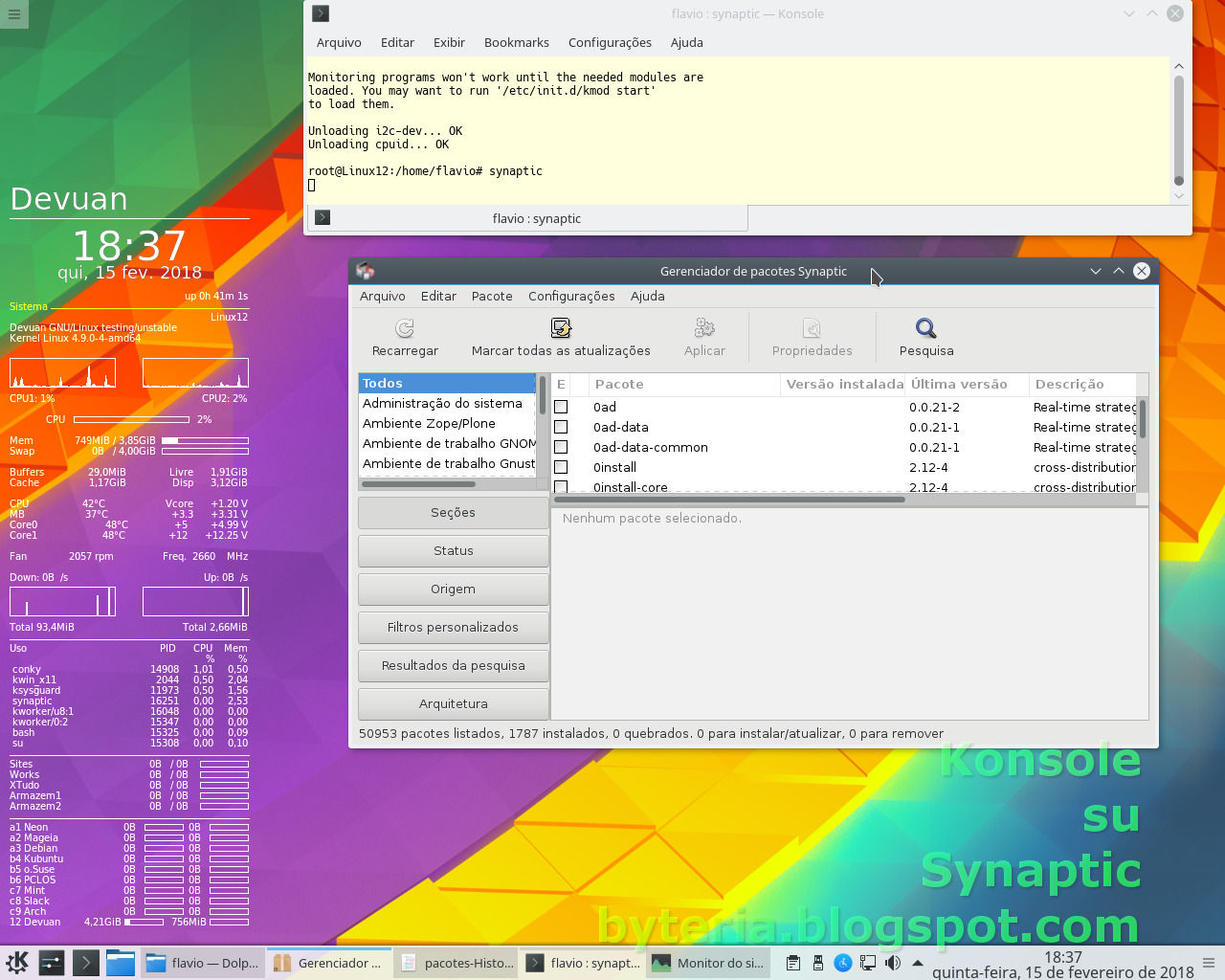 Byteria: Devuan 2.0 “ascii” Beta KDE