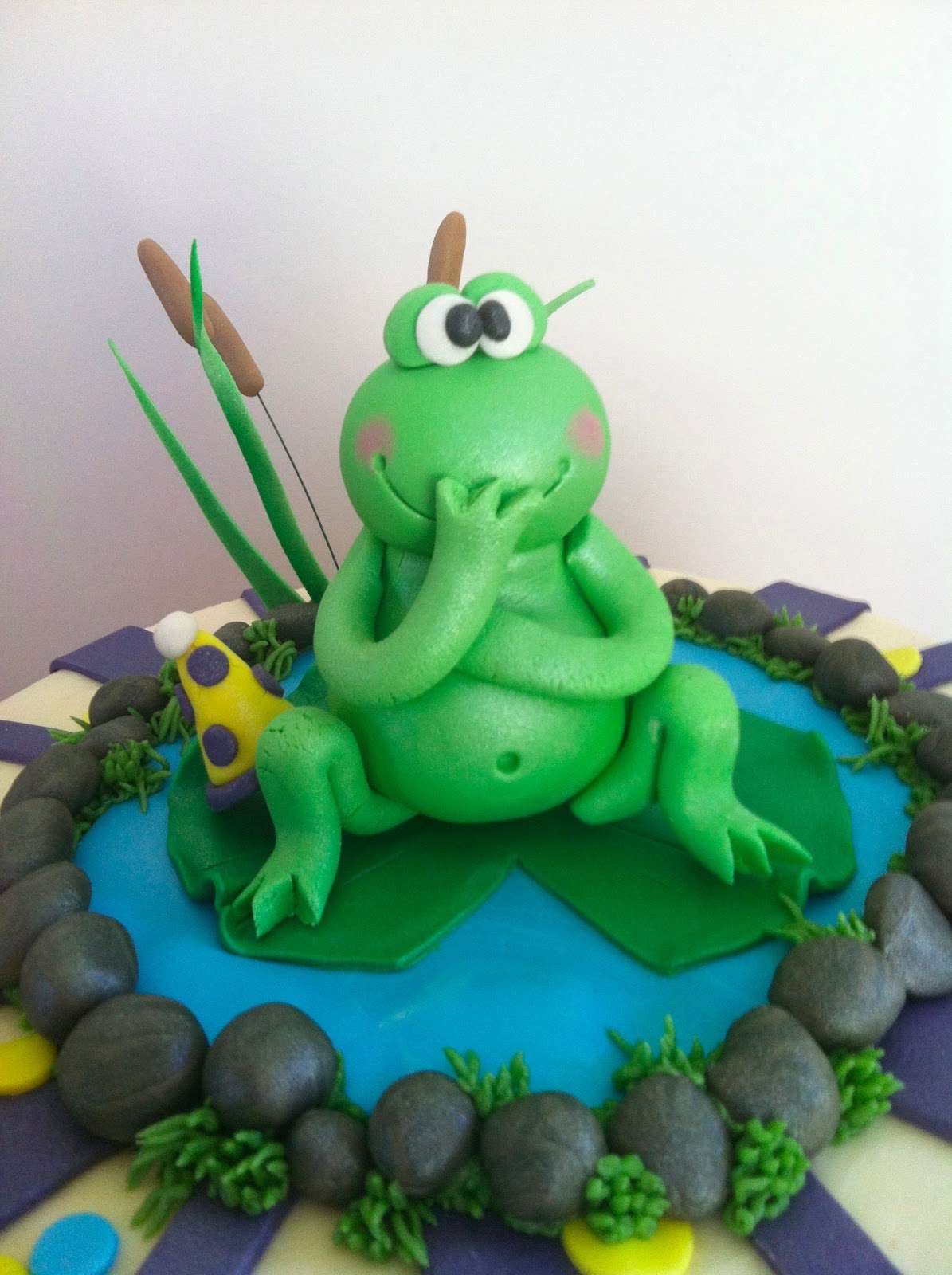 A Little Something Sweet: Frog 50th Birthday Cake