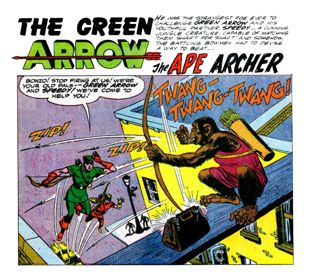 Gone & Forgotten: GONE AND FORGOTTEN FOES : BONZO, THE APE ARCHER