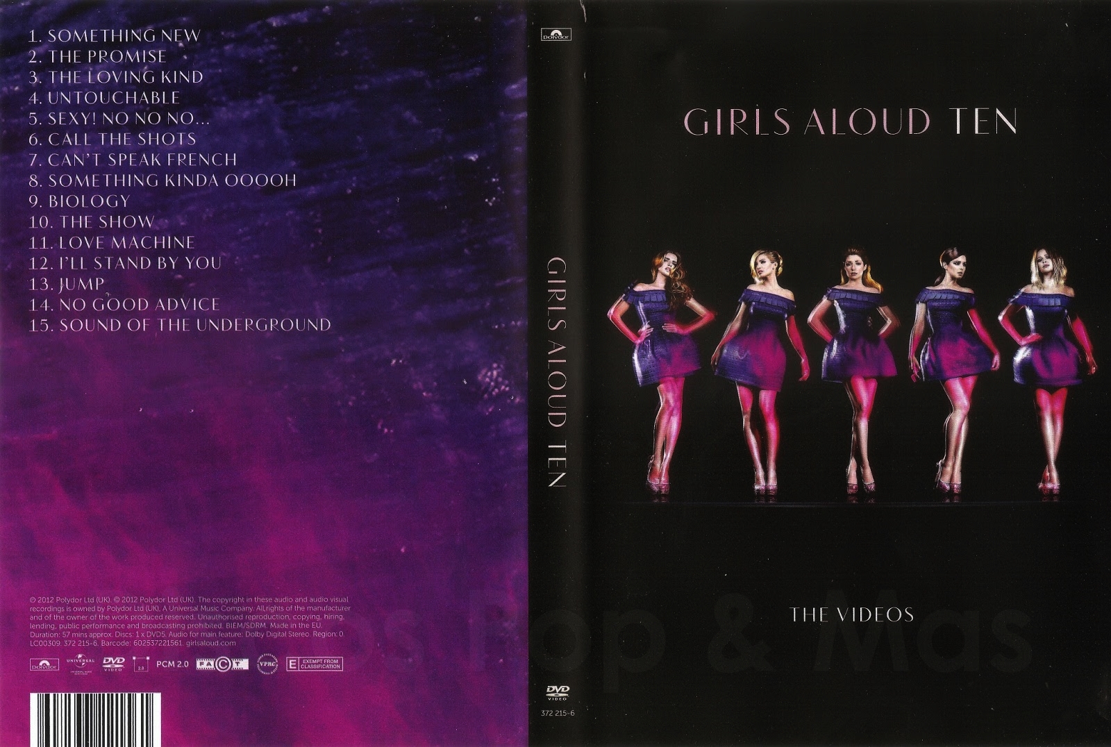 Discos Pop & Mas: Girls Aloud - Ten: The Videos (DVD)