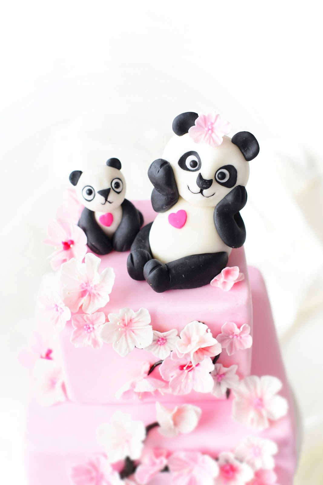 Kessy's Pink Sugar: Little Panda Cake