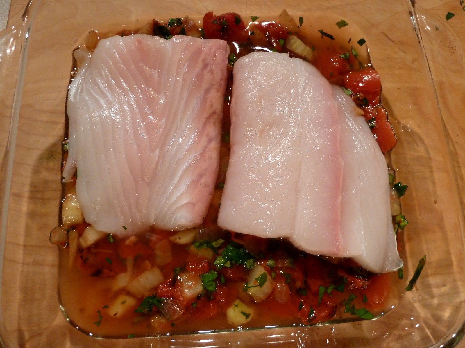 Cracked Pepper: Halibut Provencale