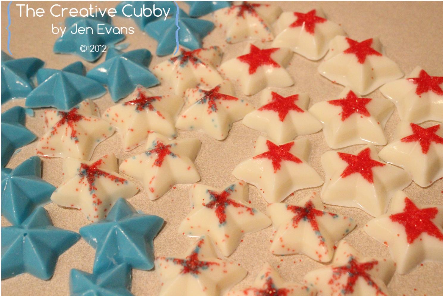 The Creative Cubby: Sprinkle Star Candies