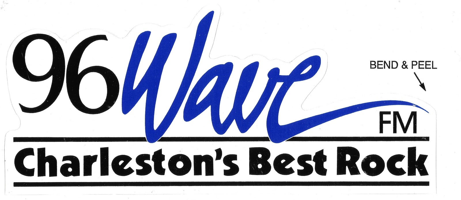 Radio Sticker of the Day: Actual Sticker Sighting - WAVF