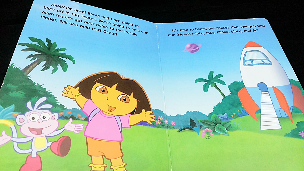 Kid Books Blog: 682.Stuffy the Brave / Dora's Outer Space Adventure