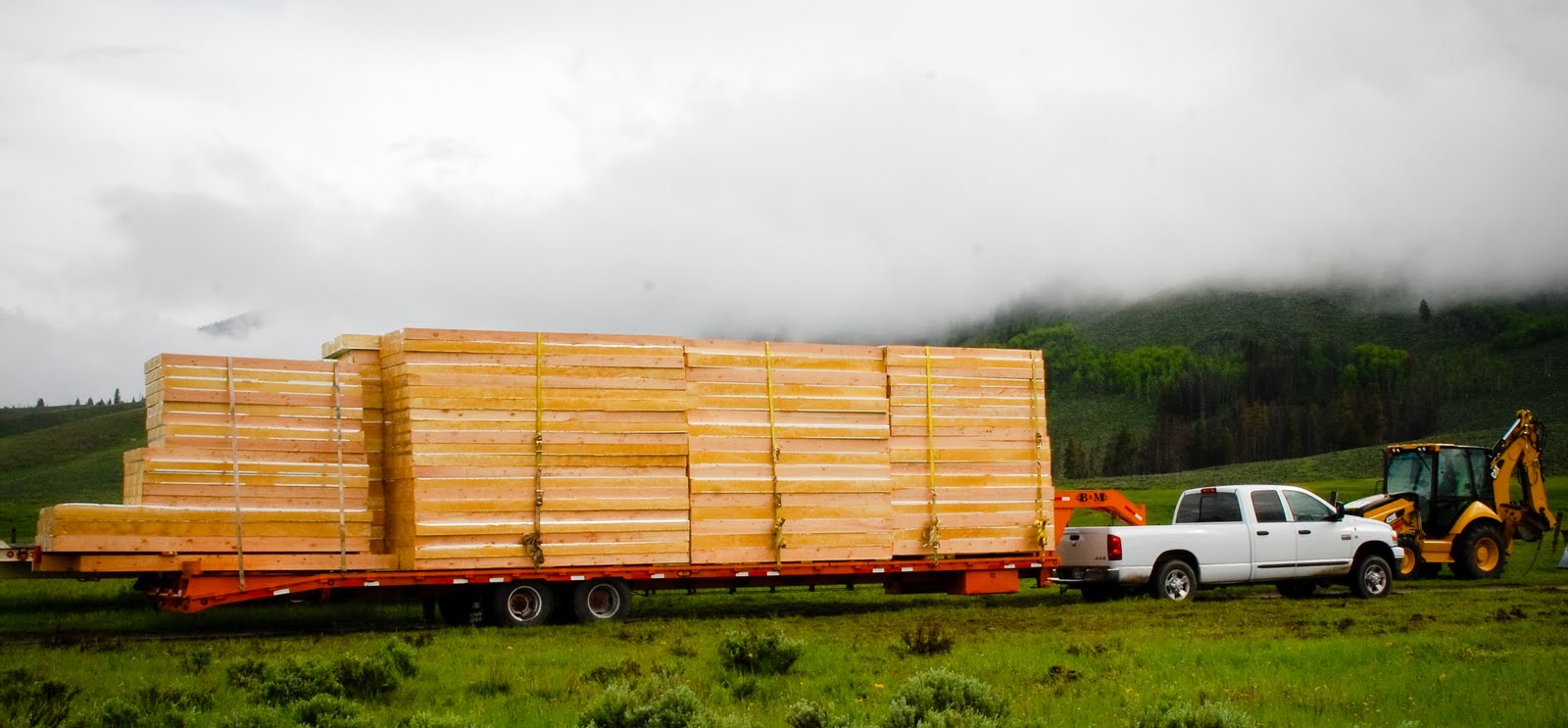 Structural Insulated Panels SIPs - Stanley, Idaho Project - RAY CORE